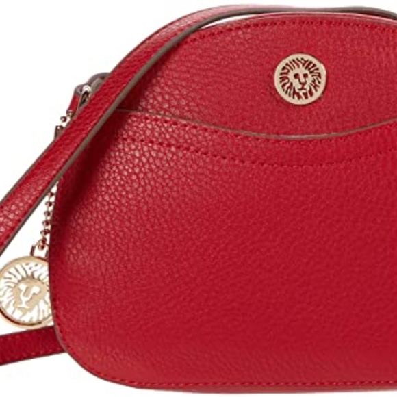 Anne Klein | Bags | New Anne Klein Red Saffiano Leather Crossbody Bag ...